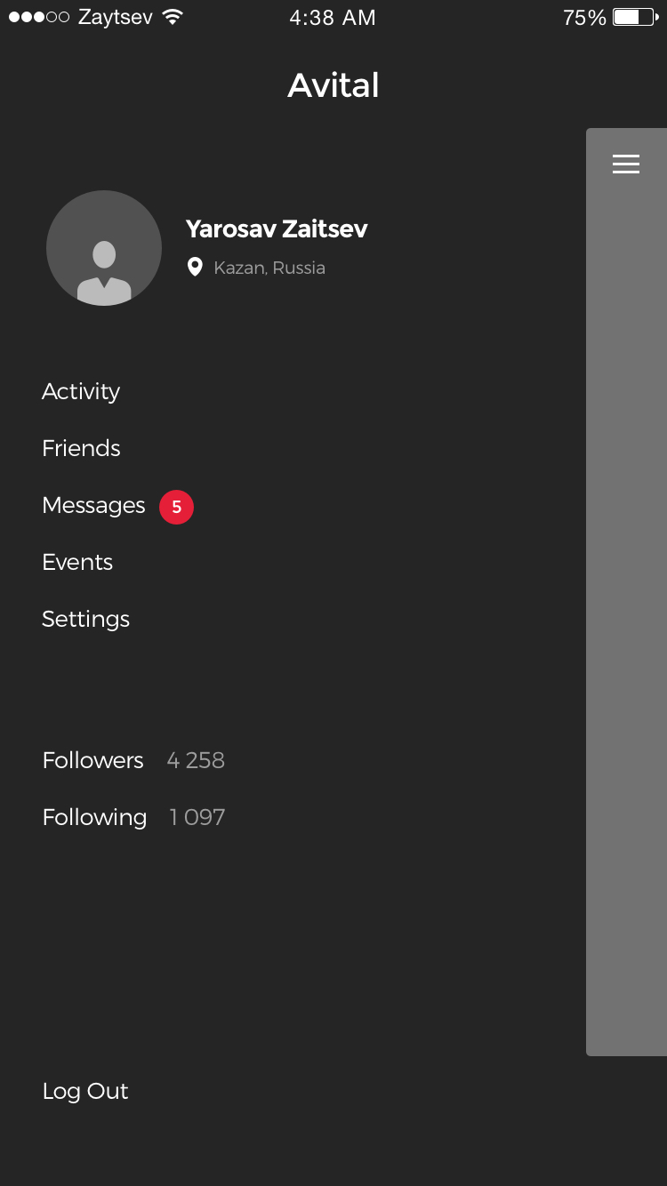 Oculus iOS Wireframe UI Kit by Qo7 | ThemeForest